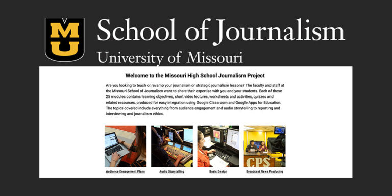Resources for High School Teachers - Mizzou School of Journalism