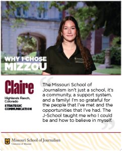 Why I chose Mizzou: Molly - Mizzou School of Journalism
